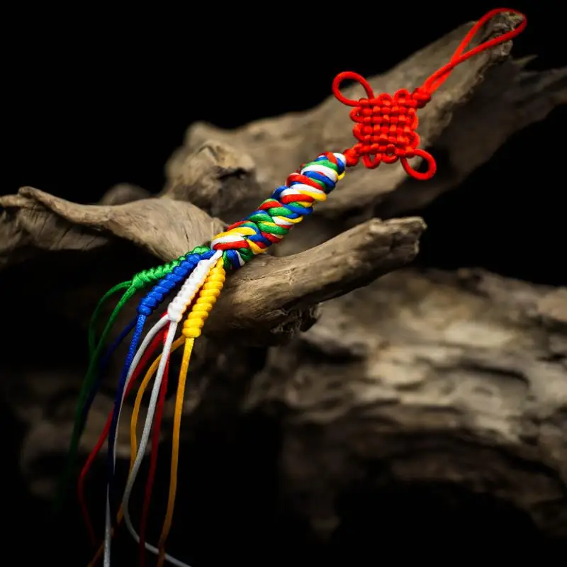 Aliexpress.com : Buy New Year Tibet five color kong hadad knotting ...