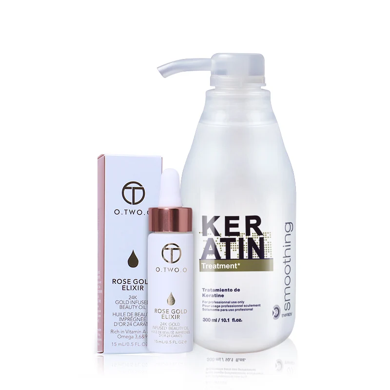 Purc Keratin Smoothing Treatment 300ml Brazilian Keratin Formalin 5