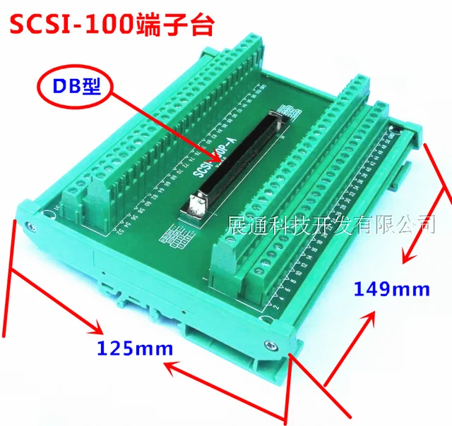 Universal Scsi 100 Scsi100 Cn100 Breakout Terminal Block Db100