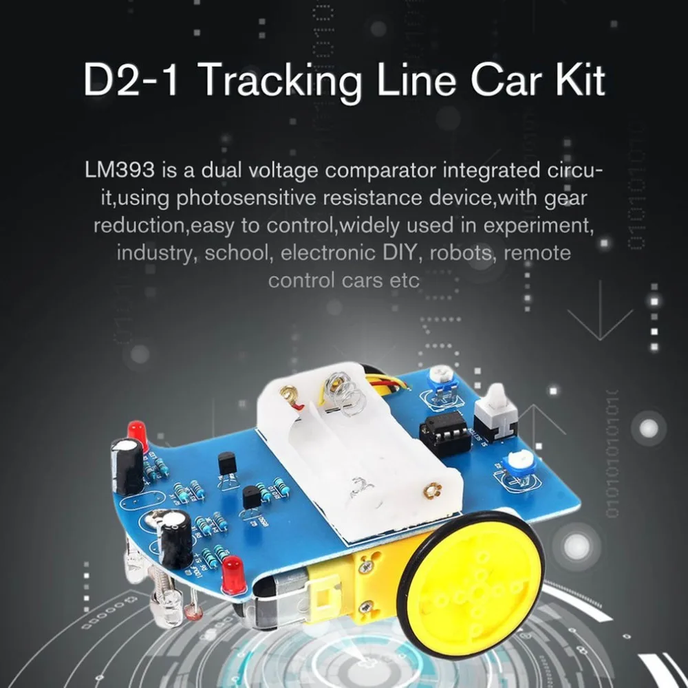 D2-1 Intelligent Tracking Line Follower Sensor Obstacle Avoidance ...