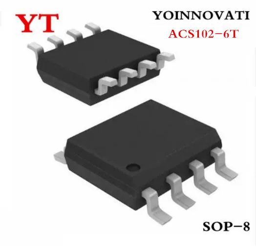 10 unids/lote ACS102 6T1 TR ACS102 6T1 ACS102 SOP8 IC, ACS102 6T, mejor ...