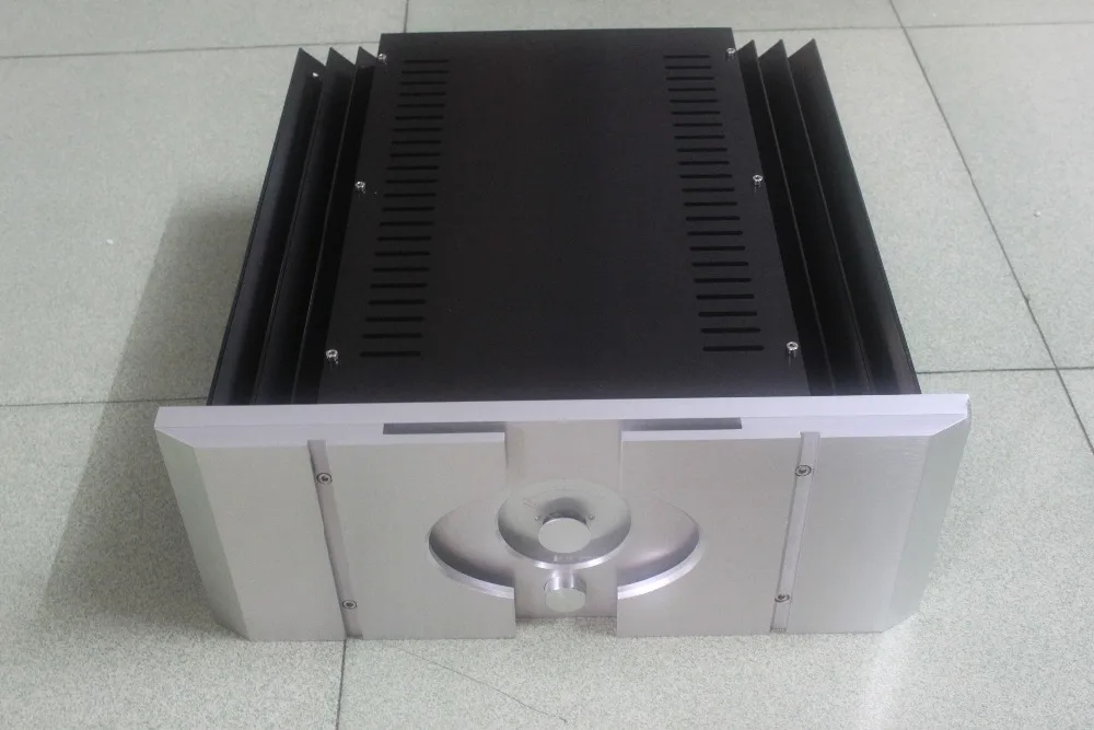 New Pass A aluminum amp chassis /home audio amplifier case (size 430* ...