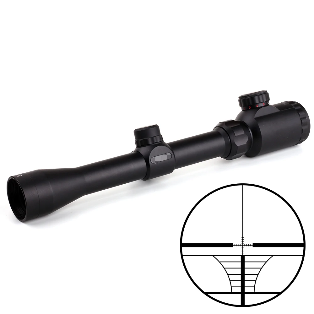 Hunting Tactical 3 9X32 Red Green Illuminated Rangefinder Reticle ...