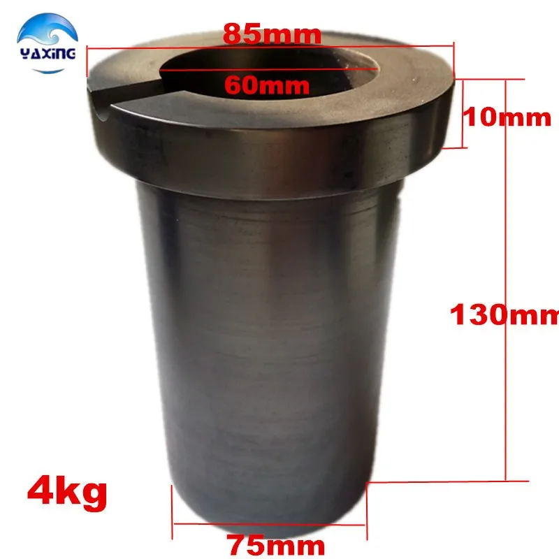 Graphite Crucible 4KG for Melting Metal for gold ,silver,copper melting ...