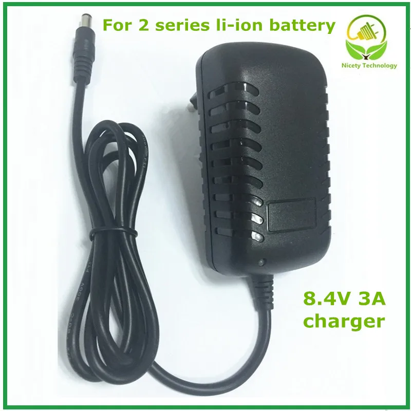 8 4V 3A 5 5 2 1mm AC DC Power Supply Adapter Charger For 7 2V 7 4V 8 4V