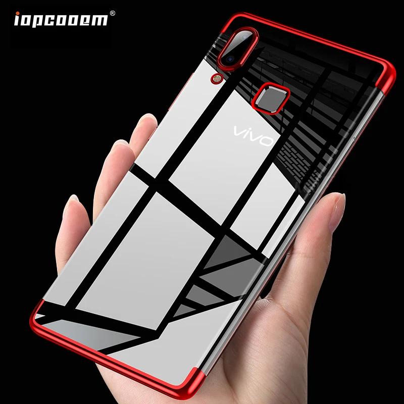 For Vivo V9 Case Vivo Y85 Cover Luxury Full Body Soft Glossy Tpu Back ...