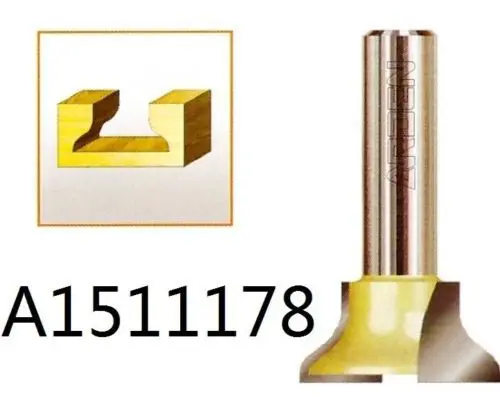 Drawer Pull Router Bit 1/2*1 1/2" Shank Arden A1511178|bit software|bit ...