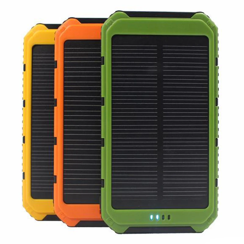 Wholesale Solar Power Bank 10000mah Waterproof Dual USB Portable ...