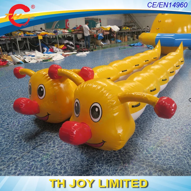 free shiping funny 20ft/6m inflatable caterpillar for competition games ...