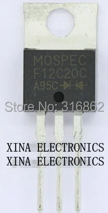 F12C20C F12C20 12C20C 200V/12A TO 220 ROHS 오리지널 10 개/개 무료 배송 전자 컴포지션 키트 ...