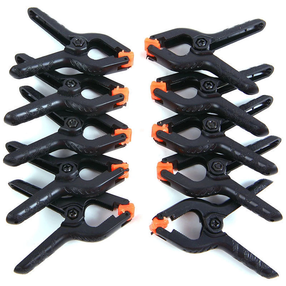 Backdrop Clamps - 2.75" Studio Background Clamps - 10 Pieces in Black ...