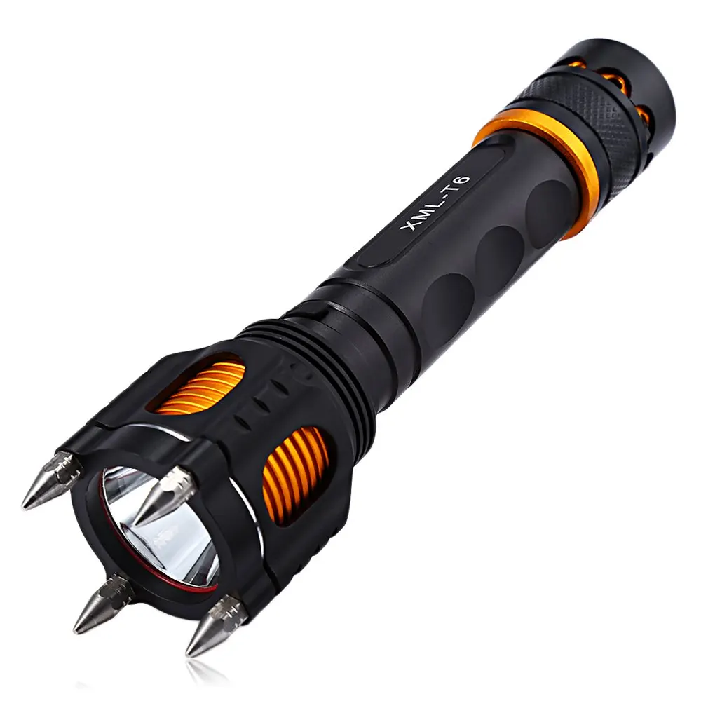 Self-defense Led Flashlight Skywolfeye X - 007 Outdoor High Power ...