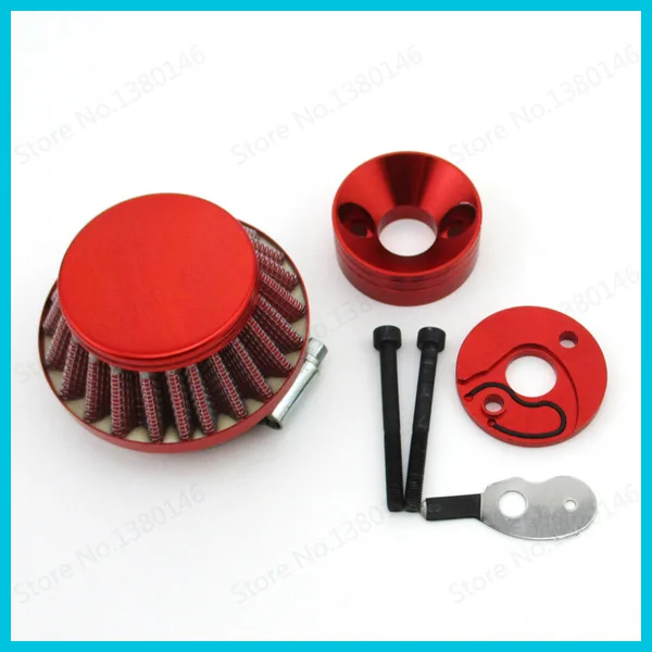 Red-44mm-Performance-Air-Filter-Velocity-Stack-Vstack-For-Engine-Big ...