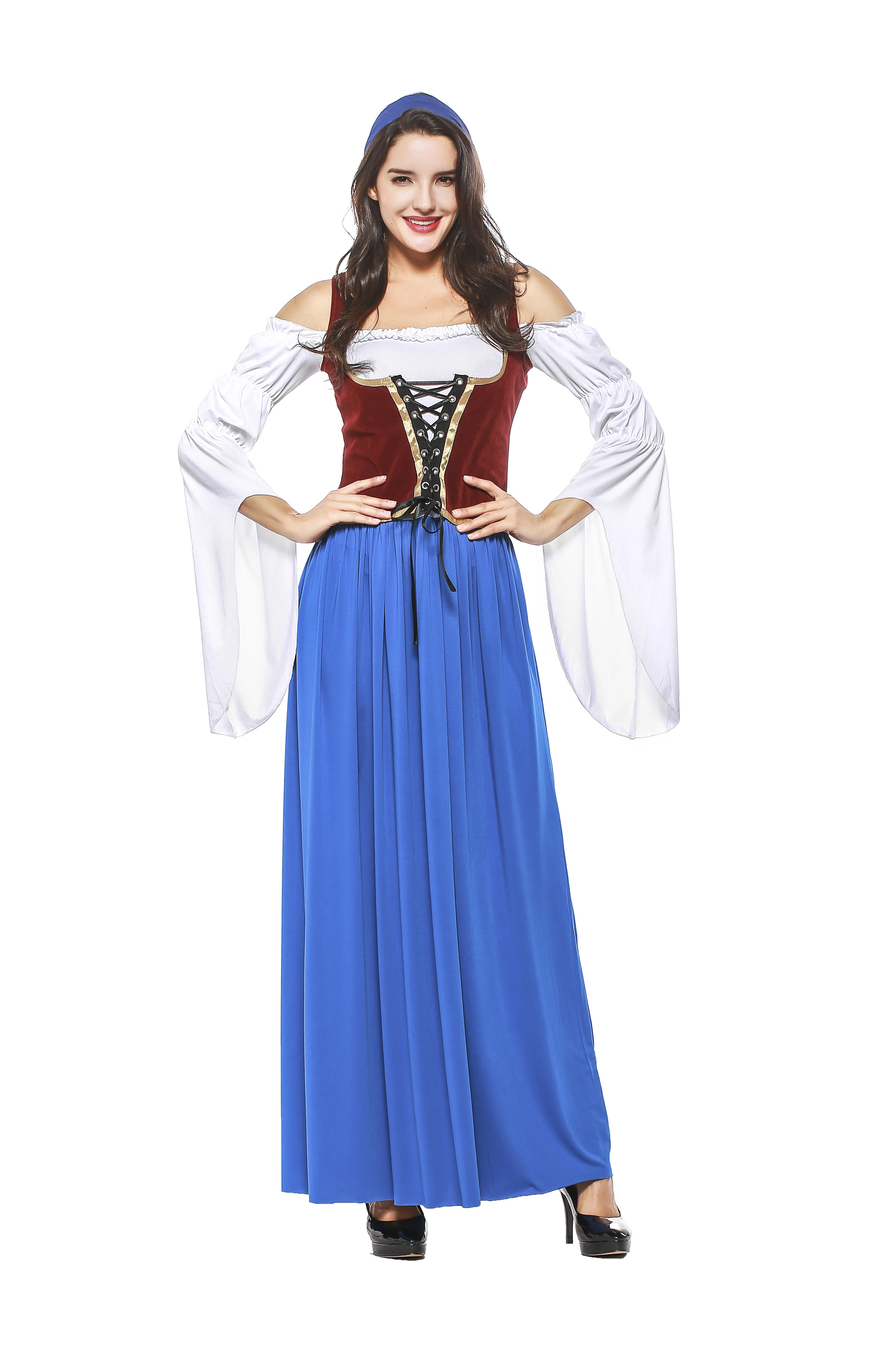 2018 Fashion German Beer Girl Costumes Sexy Halloween Maid Costumes ...