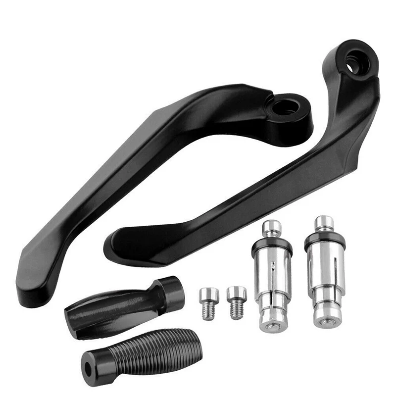 CNC En Aluminium Moto main Protéger Garde Système Leviers D'embrayage ...
