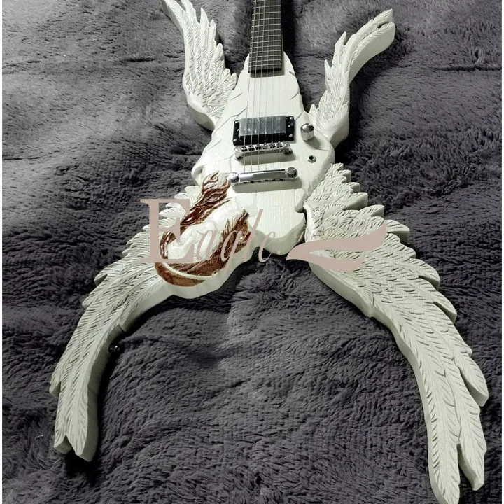 Cool Drawings Of Guitars With Wings