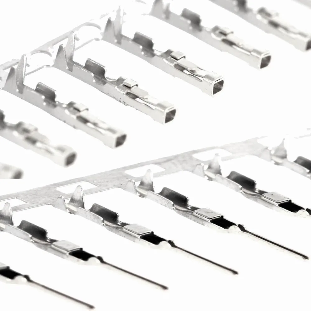 50Pcs 2.54mm Male and Female Dupont and Servo Crimp Wire Jumper Pin ...