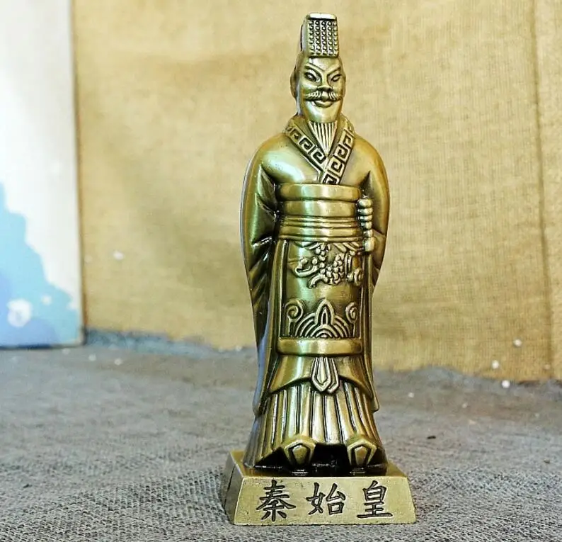 classic vintage retro Qin Shi Huang Emperor of Qin statue hand made ...