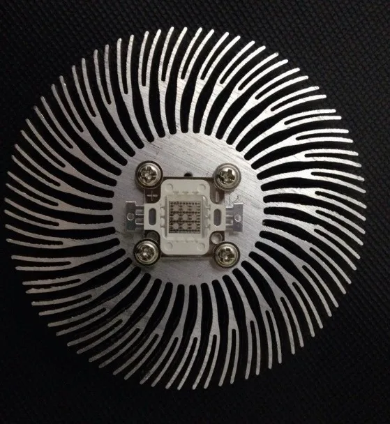 Round/Circular Aluminium diy led Heatsink cooling for led 10W|led c7 ...