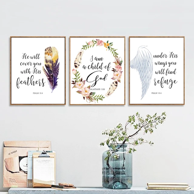 Bible Verse Canvas Art