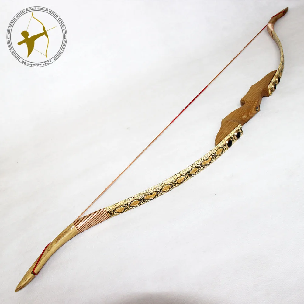 Take-Down-Yellow-Snakeskin-Design-Archery-40LBS-28-Handmade-Chinese ...