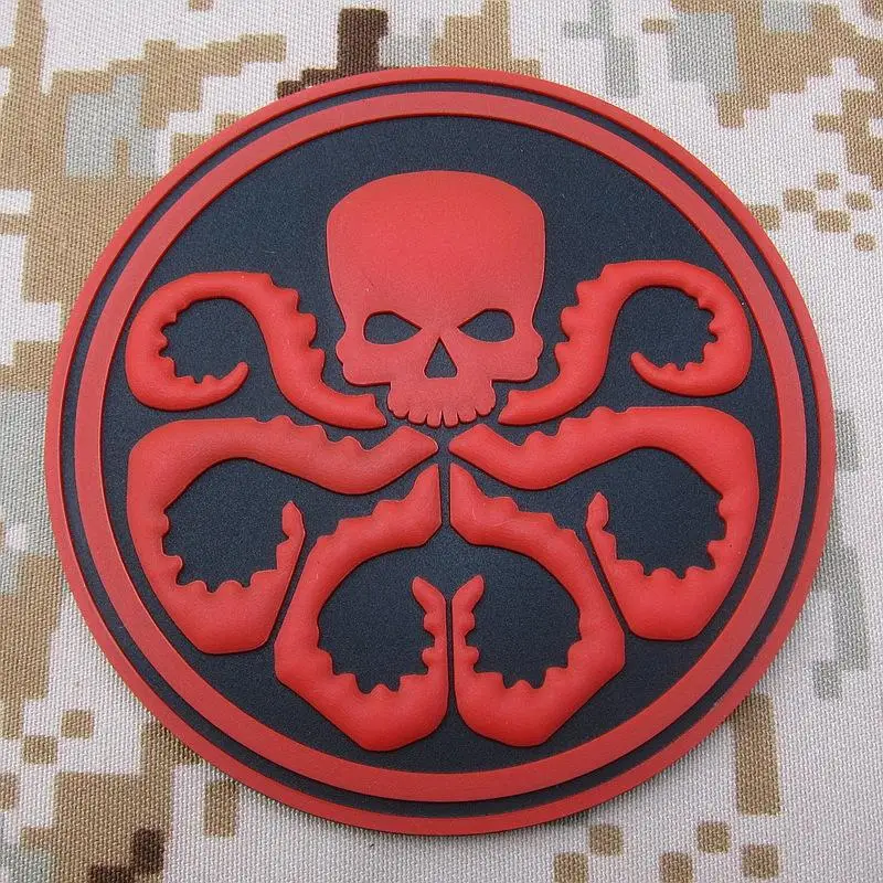 Red The Avengers The red man Johann Schmid tactics morale 3D PVC patch ...