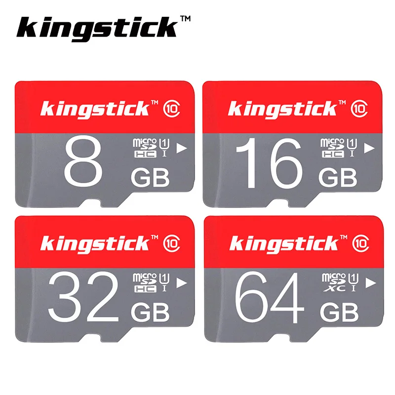 2016 Fashion Red blister Package Memory Card micro sd card 64gb 4GB sd ...