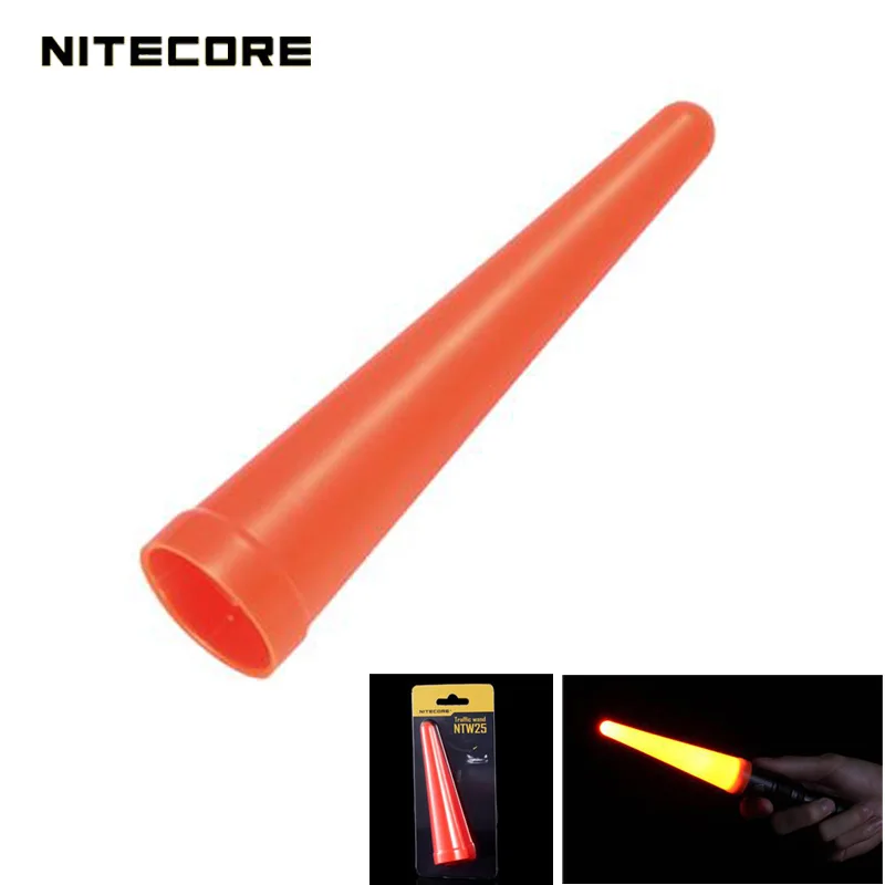 NTW25 NTW32 NTW34 Flashlight Diffuser Traffic Wand Red Tip Cone For 25 ...