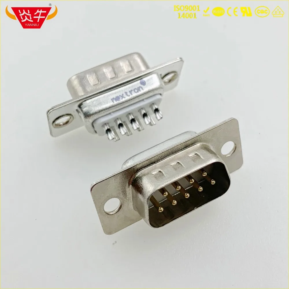 DB9 conector macho RS232 con enchufe, Conector de interfaz de ...