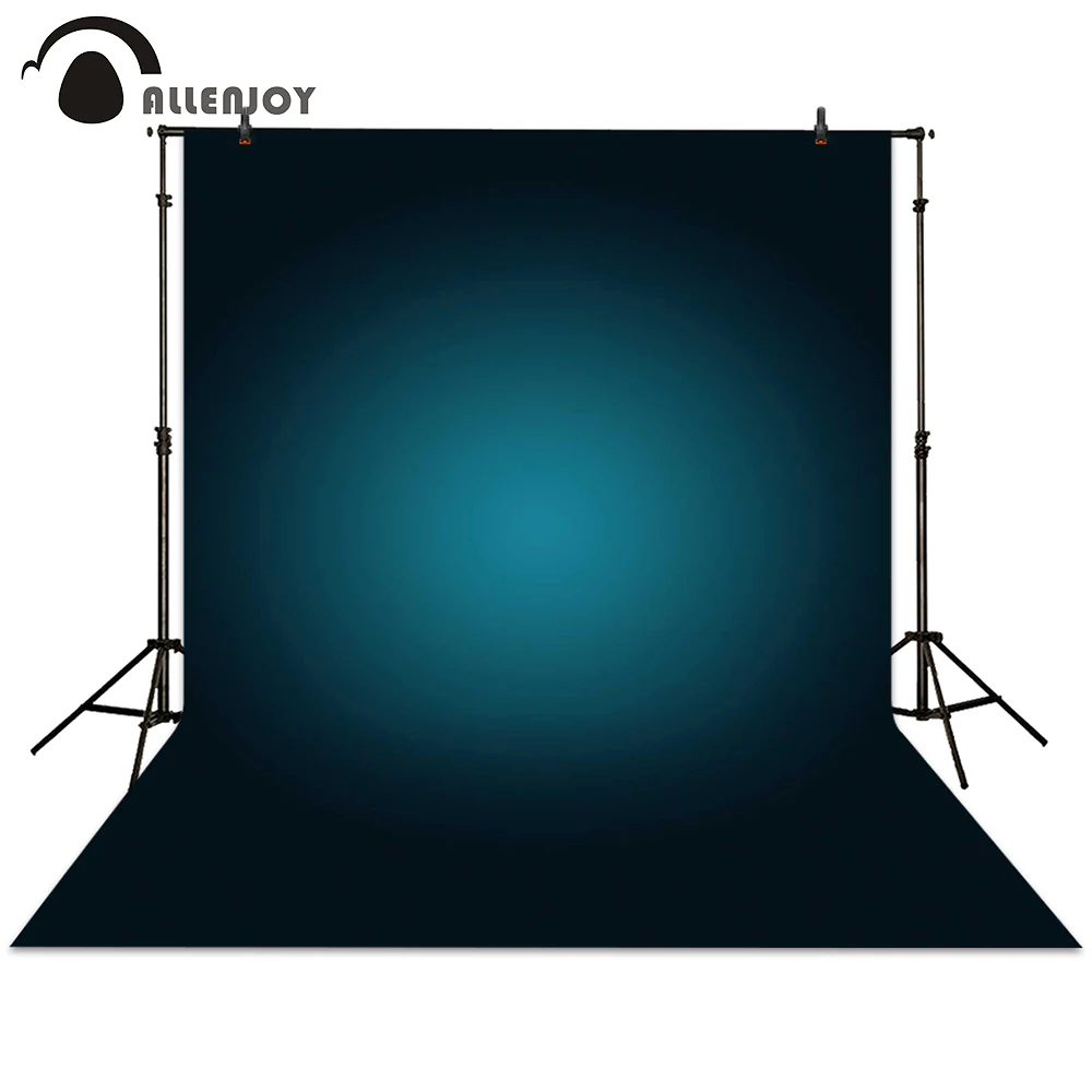 Allenjoy photography backdrop black blue blur hazy background for photo ...