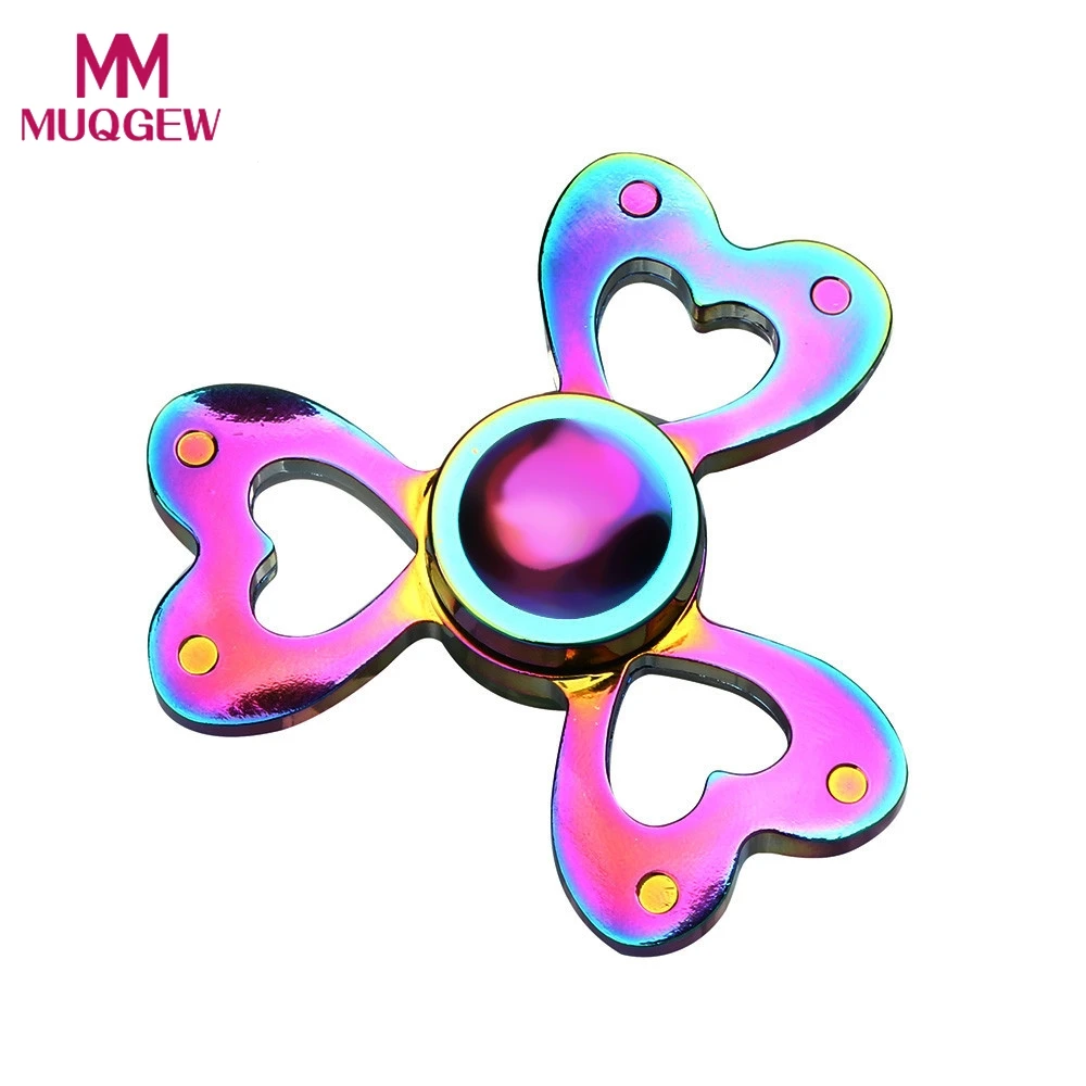 Produs Fidget Hand Finger Spinner Triangle Colorful Gyro Hand Spinners ...