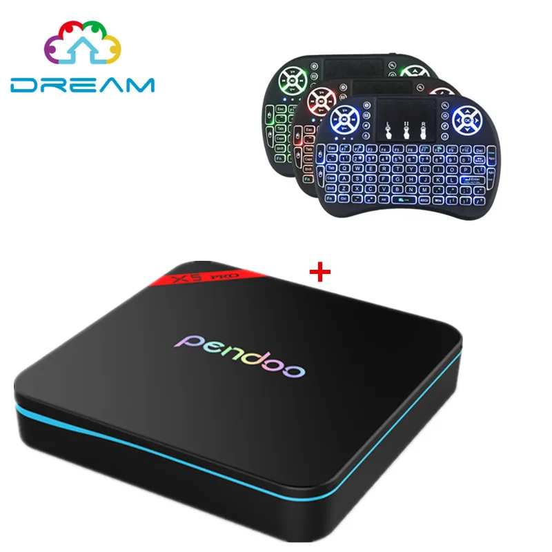Pendoo x5 pro Android 6.0 TV Box 1 GB/8 GB Chip RK3229 pré installled ...