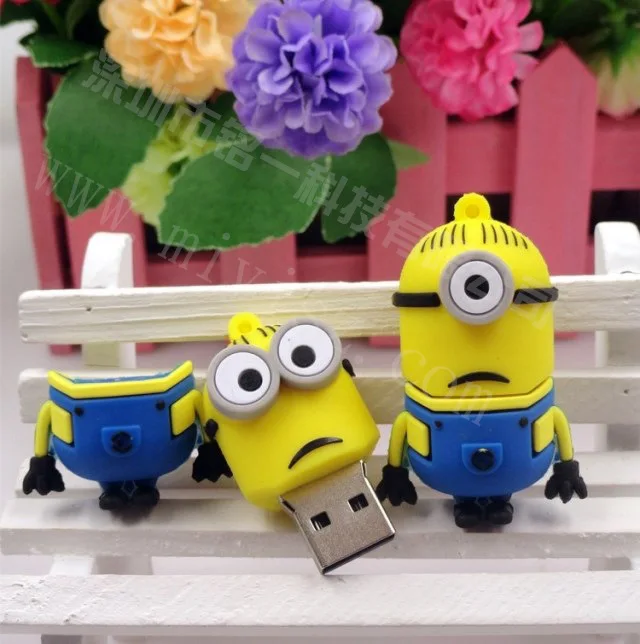 Minions Series USB Flash Drives 4GB 8GB 16GB 32GB Memory Storage Stick ...