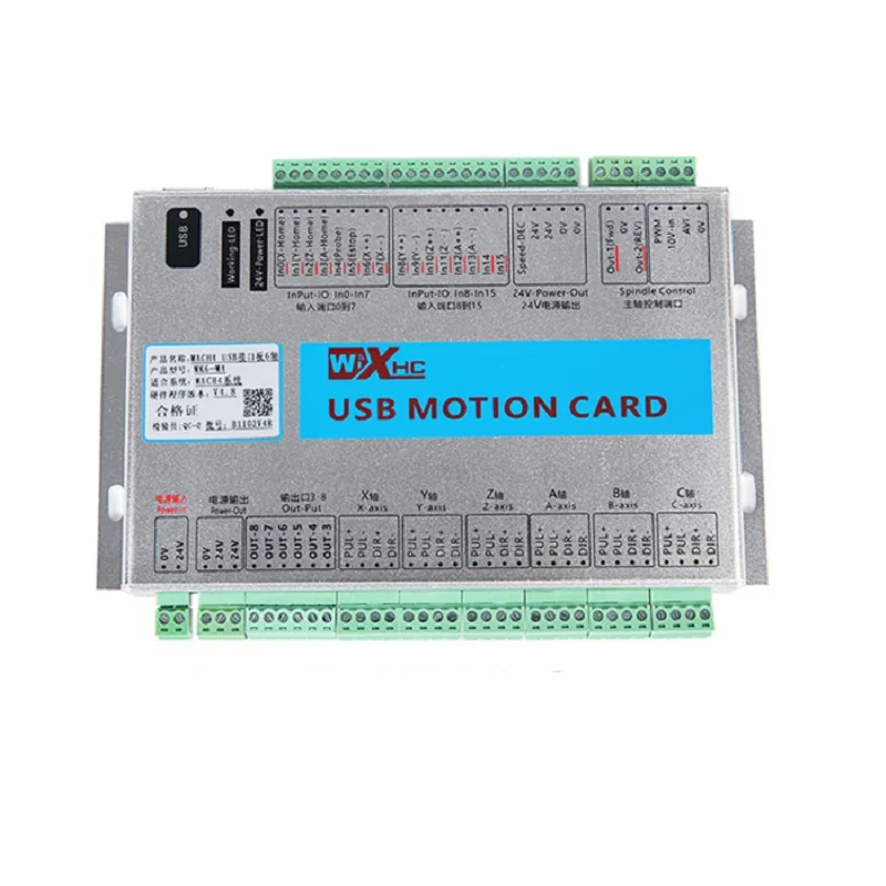 Tablero de control de movimiento cnc mach4 de 3 ejes, salida de 2000KHZ, CE|breakout board|mach4 ...