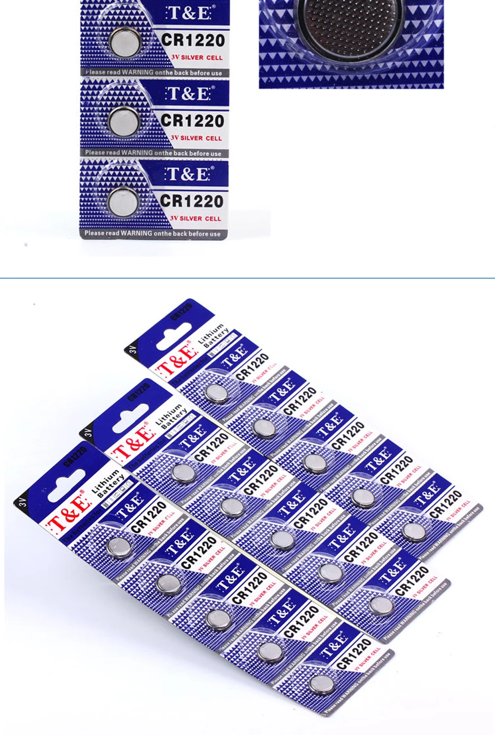 5PCS CR1220 3V Lithium Button Battery BR1220 LM1220 DL1220 CR 1220 L04 ...