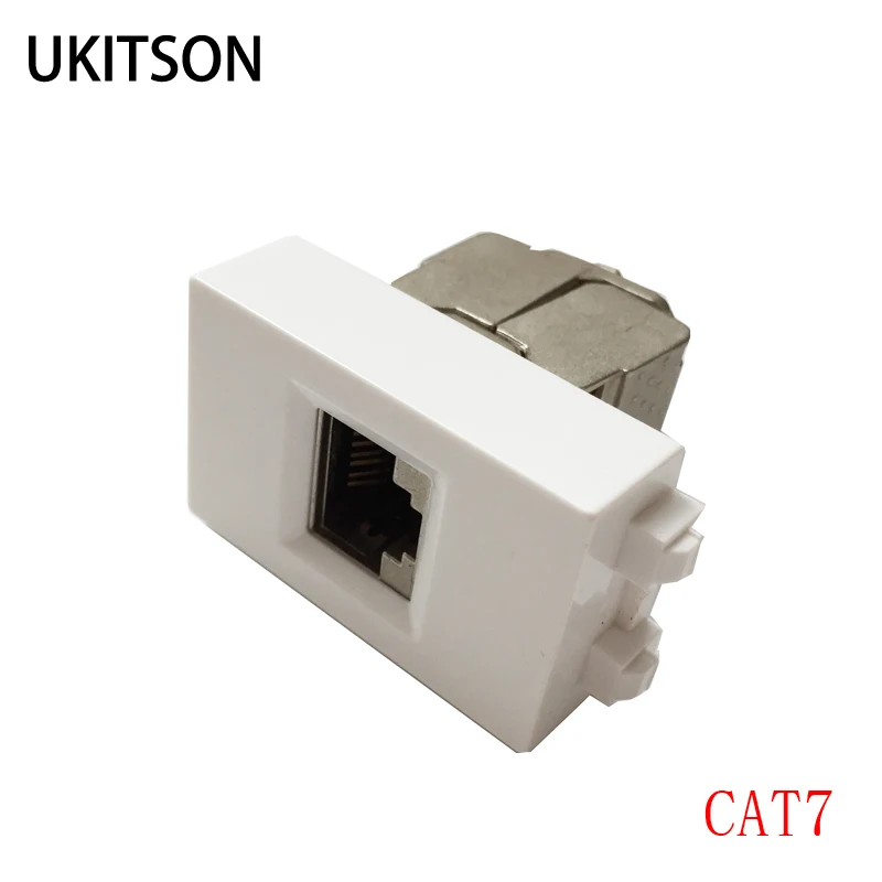 Rj45 Cat 7 Socket Module 23x36mm Insert Cat7 Internet Plug Lan Slot ...