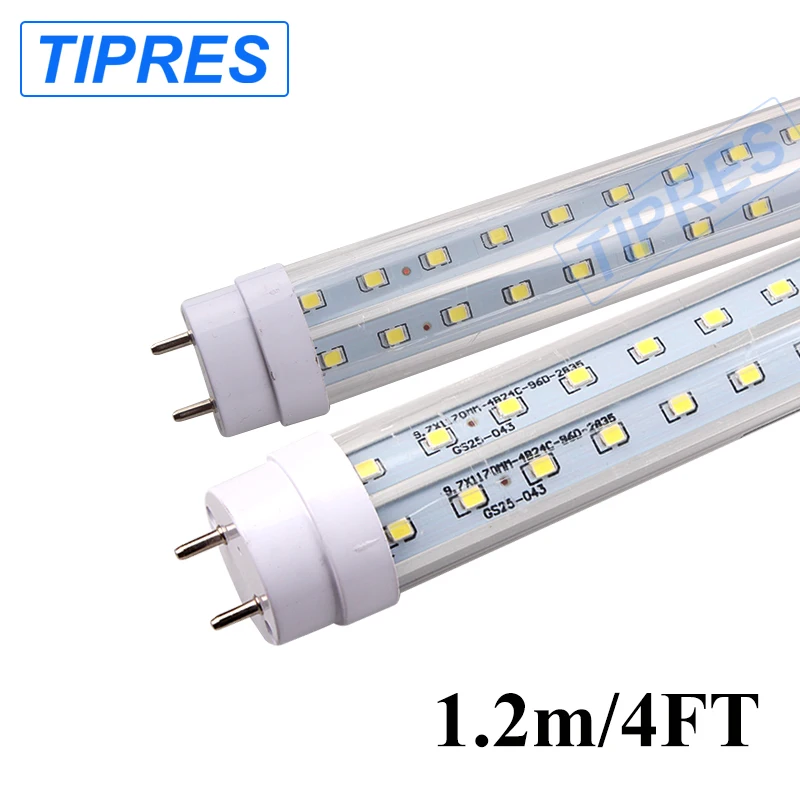 25 Pack 30W V Shaped G13 T8 LED Tubes SMD 2835 1200mm 192led Light Lamp ...