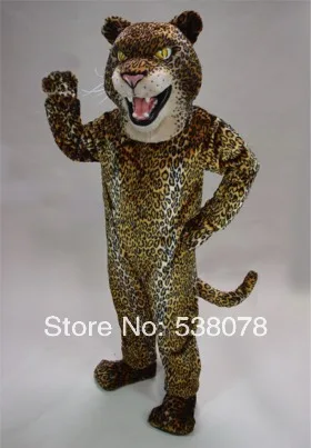 Fierce Jaguar Mascot Costume Adult Size Party Theme Wild Animal Beast ...