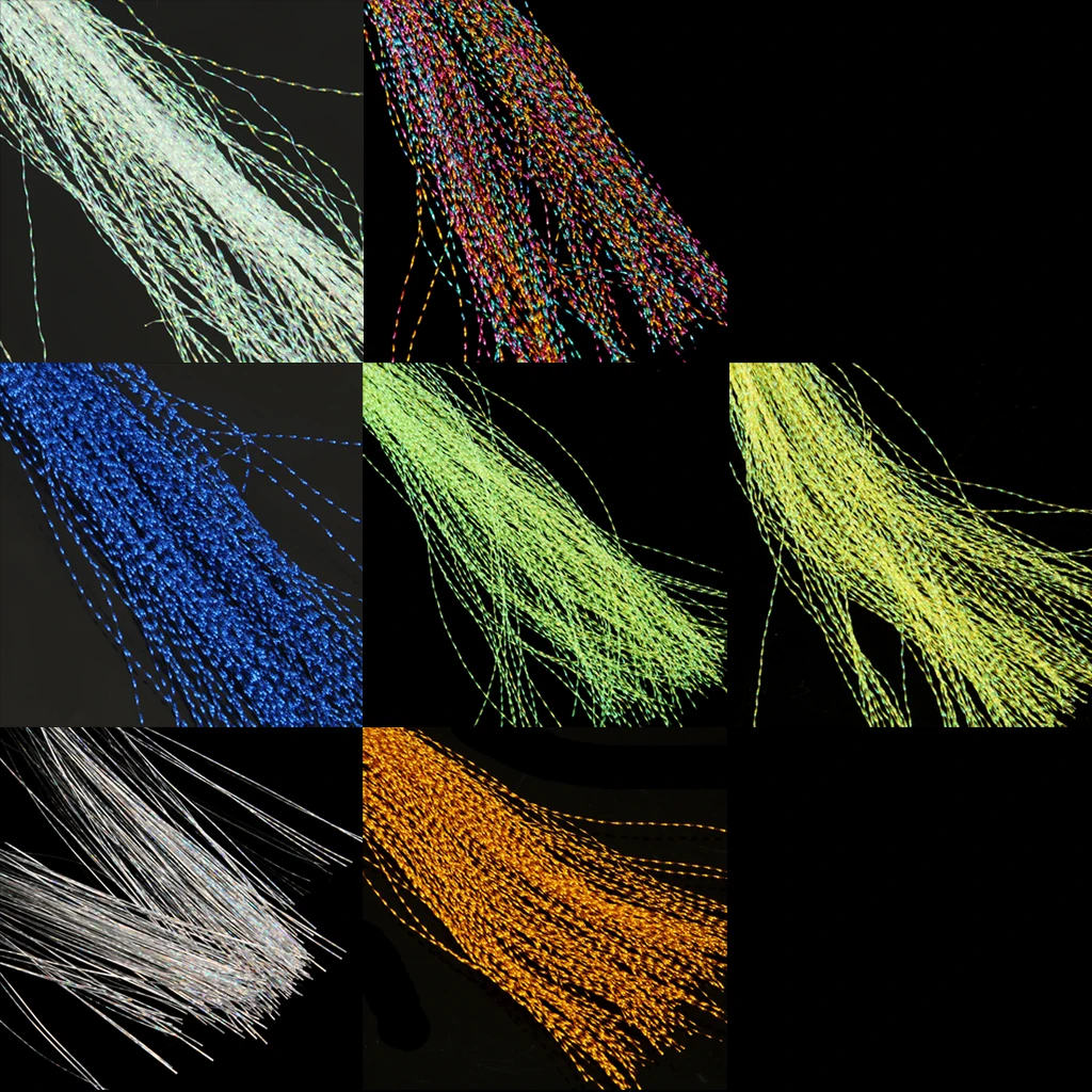 Aliexpress.com : Buy 150Pcs Crystal Flash Fly Tying Material Fishing ...