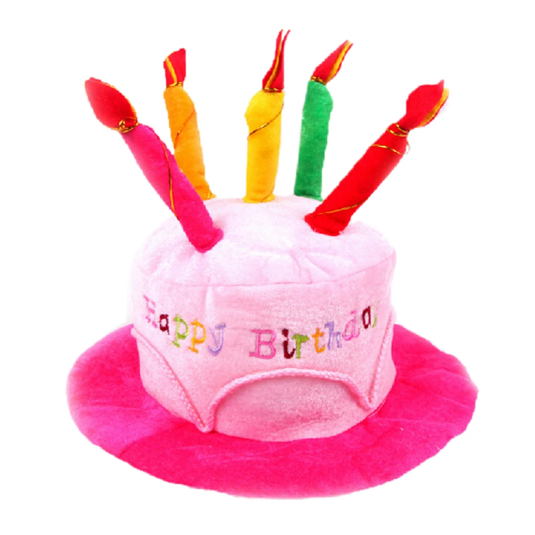 Novelties Happy Birthday Cake Top Hat 60cm Head Circumference for ...