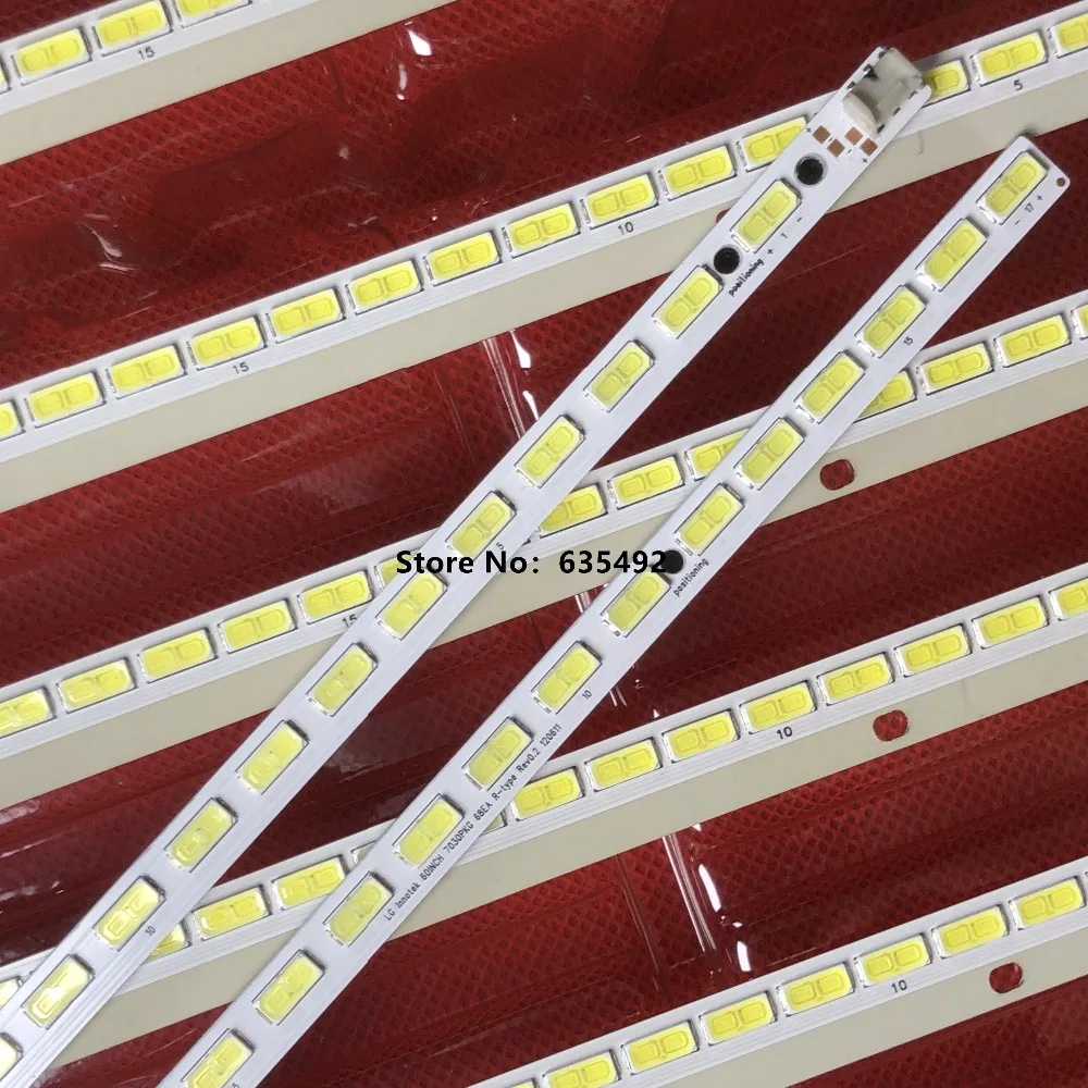 2pcs LED 스트립 68 램프 LCD 60DS20A LCD 60LX750A JE600D3GV2 BX LG Innotek 60 ...