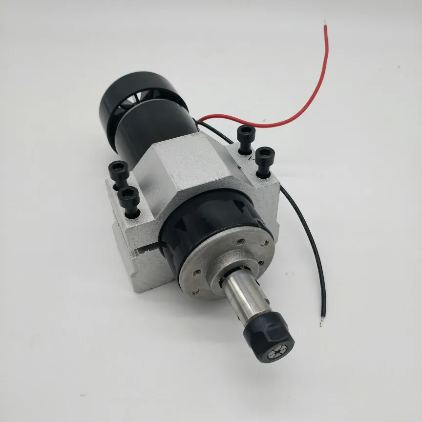 DIY engraving machine CNC spindle spindle ER11 DC 500W+Fixture 100 V ...