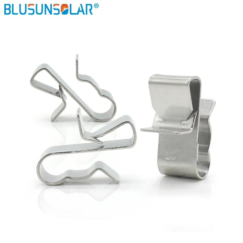 1000 Pcs /Lot High Quality PV Cable Clip Stainless Steel Solar Cable ...