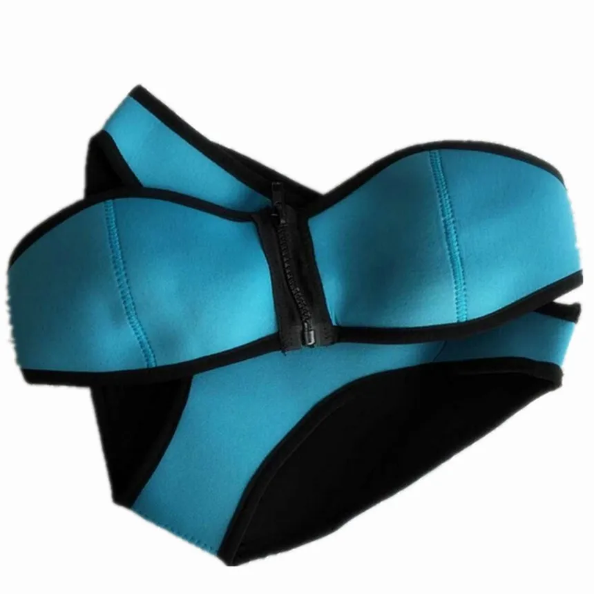 2016 Summer New Sexy Swimwear Women Swimsuit Strapless Neoprene Bikini