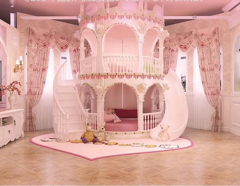 Cama Con Mirador En Estructura Tipo Gazebo De Princesa Rosa Pastel Cama Con Mirador En Estructura Tipo Gazebo De Princesa Rosa Pastel