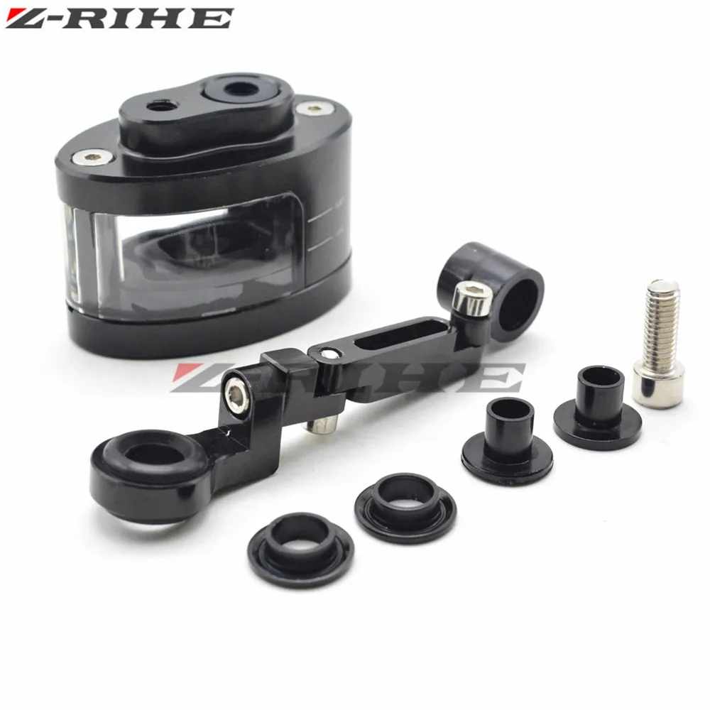 Motorcycle Brake Fluid Reservoir Clutch Tank Oil Fluid Cup Universal ...