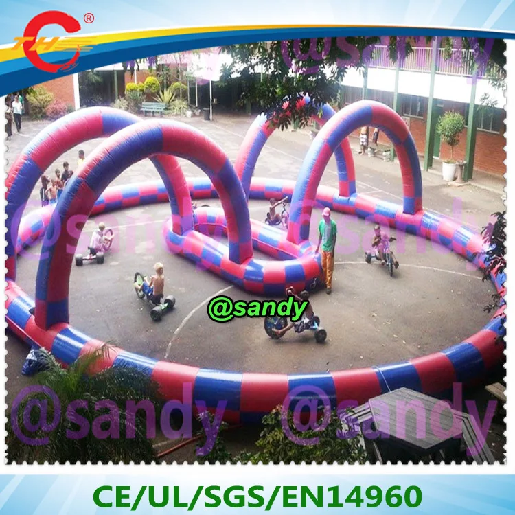 free air ship to door,inflatable bumper car race air track/inflatable ...