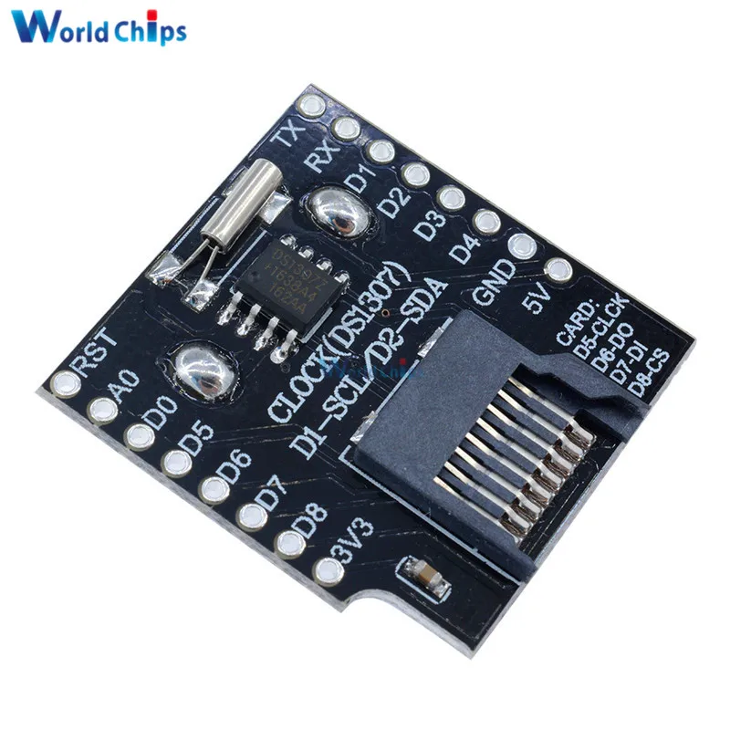 Micro SD For Wemos D1 Mini Real Time Clock Data Log Logger Shield + RTC ...