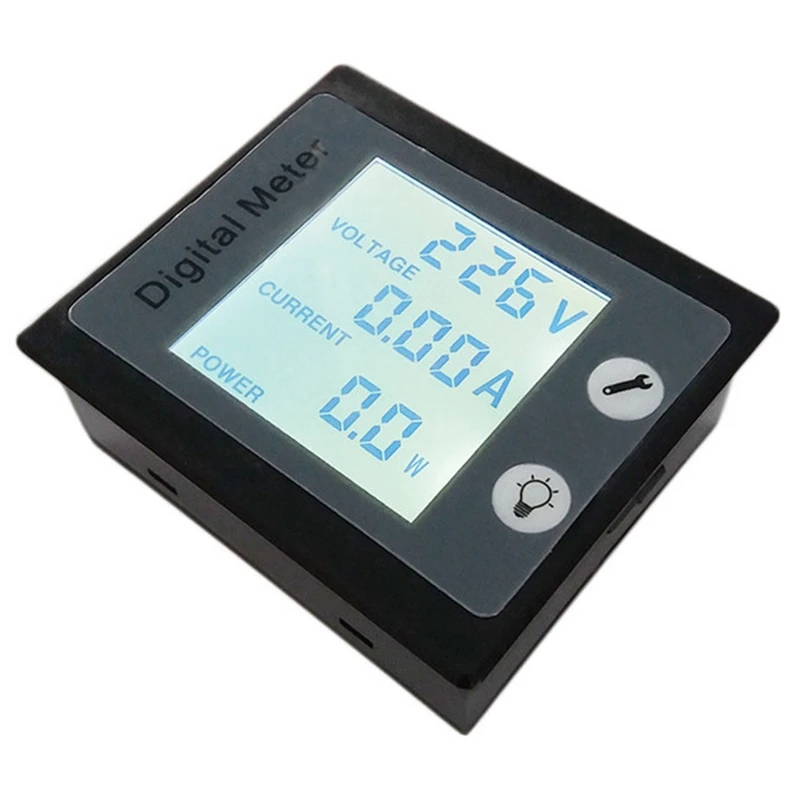 Single Phase Digital Electric Saver Power Meter Wattmeter 220V 100A Khw ...