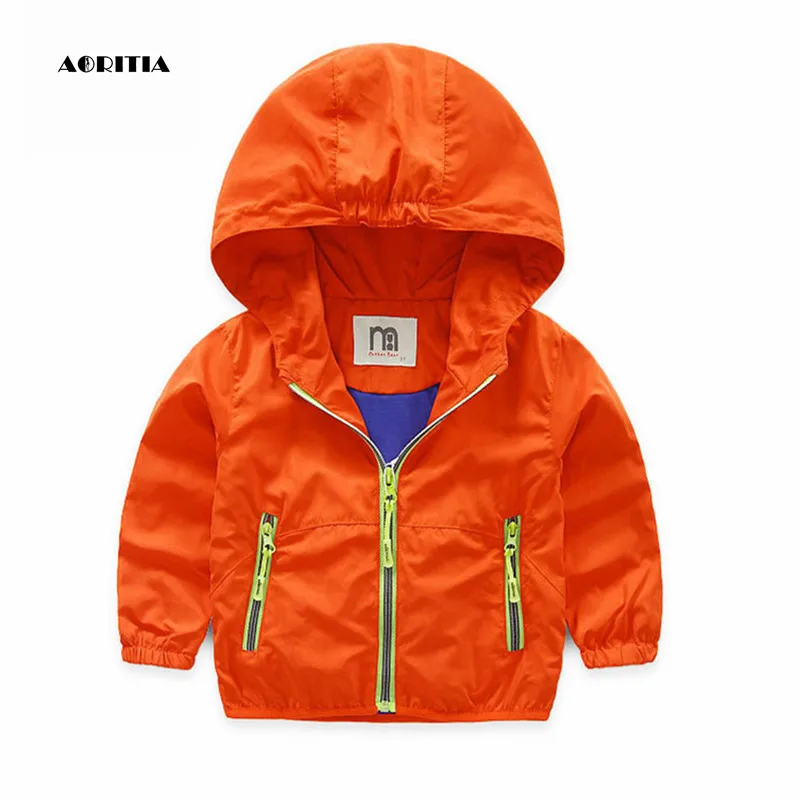 2017 Girls Boys Fall Spring Jackets Children's Coat Kids Unisex Jacket ...